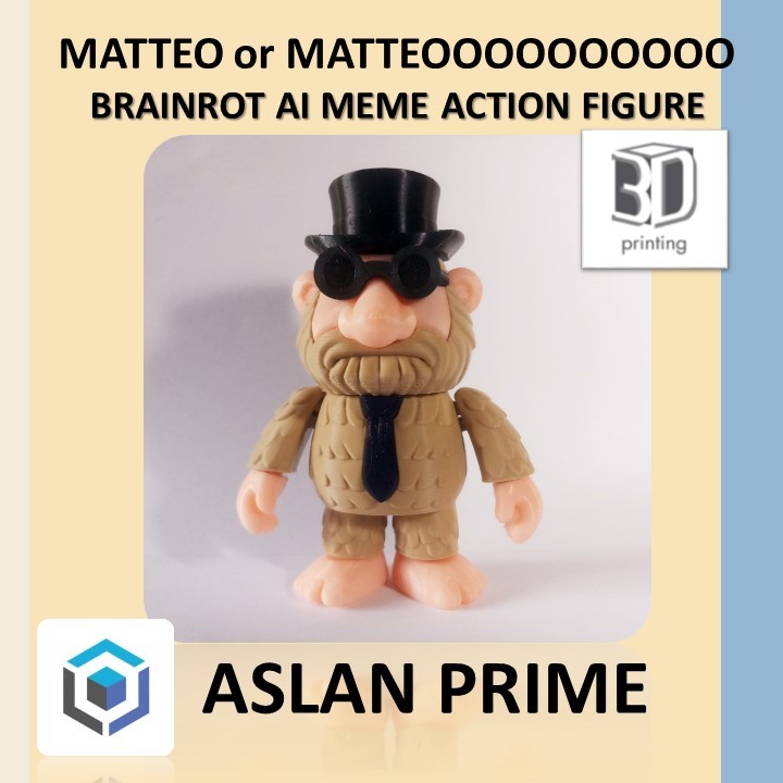 Jual MATTEO MATTEOOOOOOOOOO MATEO ARTICULATED ACTION FIGURE 3D Print ...
