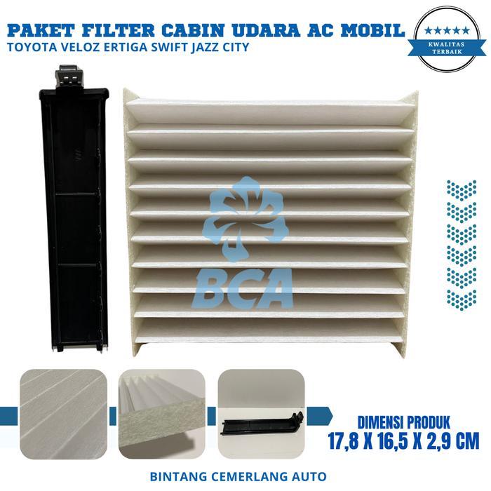 Jual PAKET TUTUP FILTER AC Mobil VELOZ ERTIGA SWIFT JAZZ CITY | Shopee ...