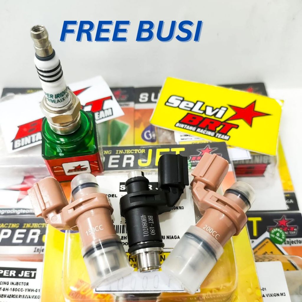 Jual INJECTOR INJEKTOR BRT GEN 2 WR155 NEW NMAX LEXI AEROX MIO M3 R15 ...