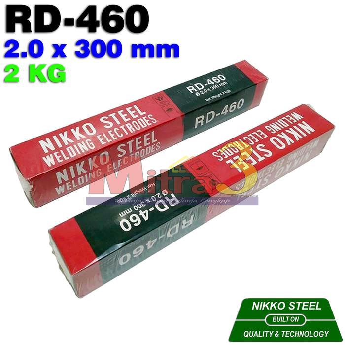 Jual Kawat Las NIKKO STEEL RD-460 2.0mm 2 KG (1 Pack) / RD460 2KG 2 mm ...
