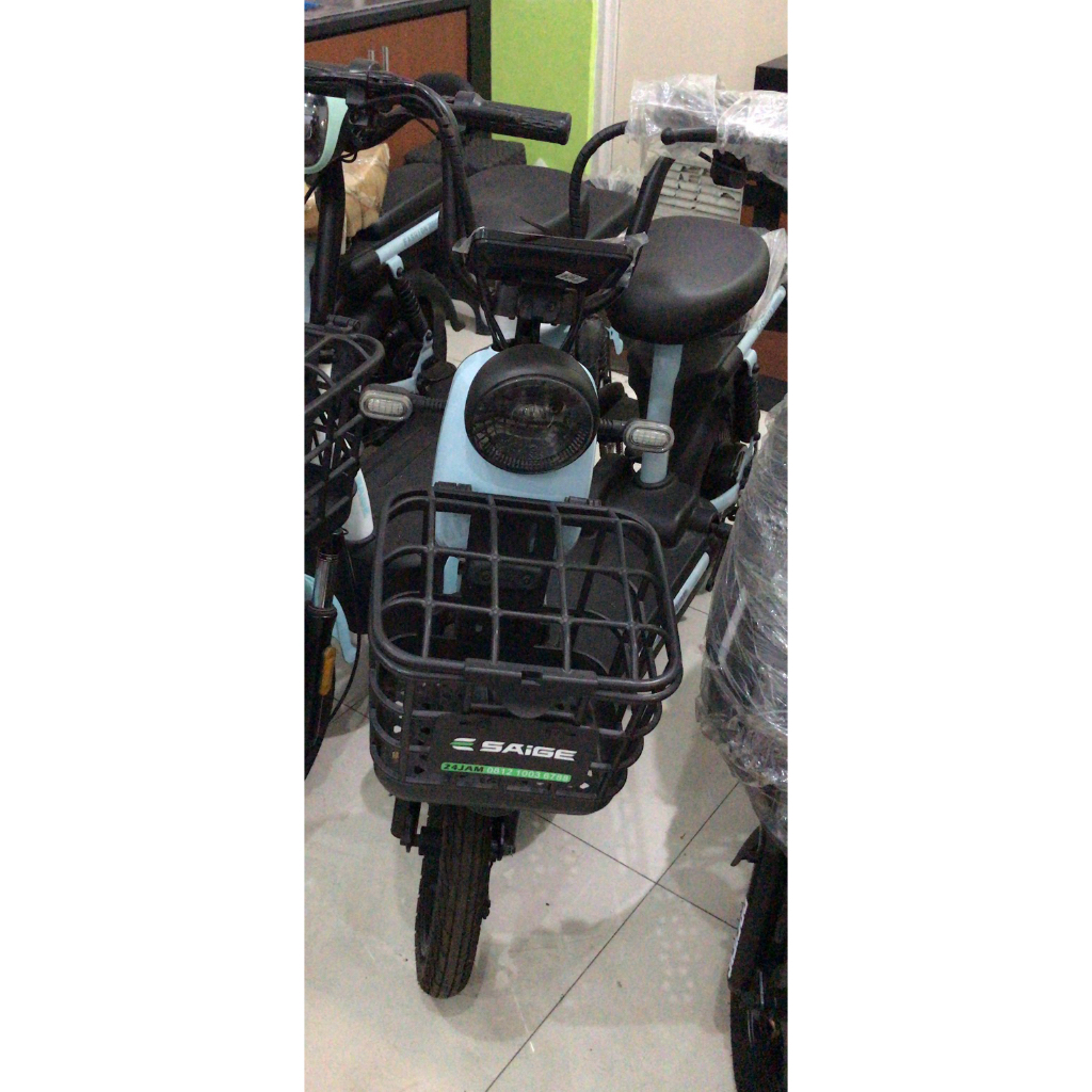 Jual Sepeda Listrik SAIGE M35 100% ORIGINAL REAL PICTURE | Shopee Indonesia