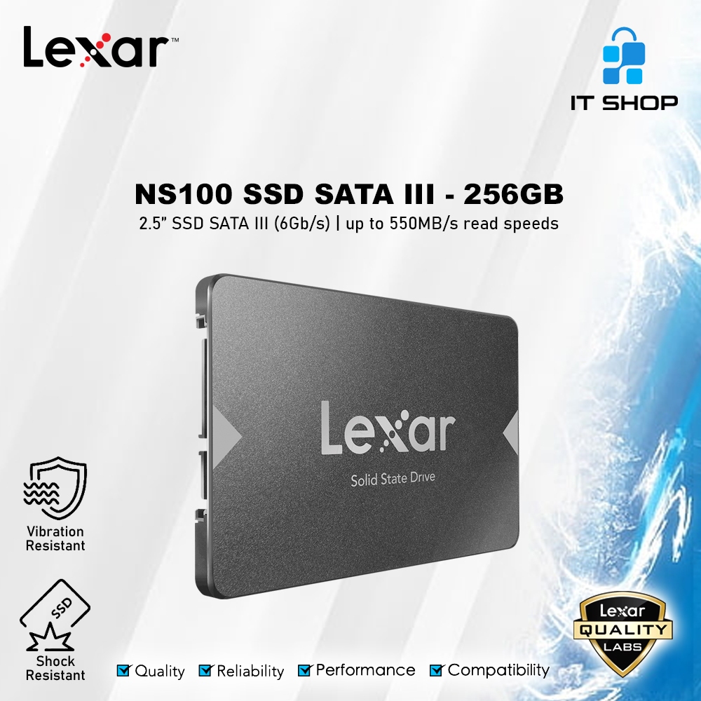 Jual LEXAR SSD SATA III NS100 - 256GB | Shopee Indonesia