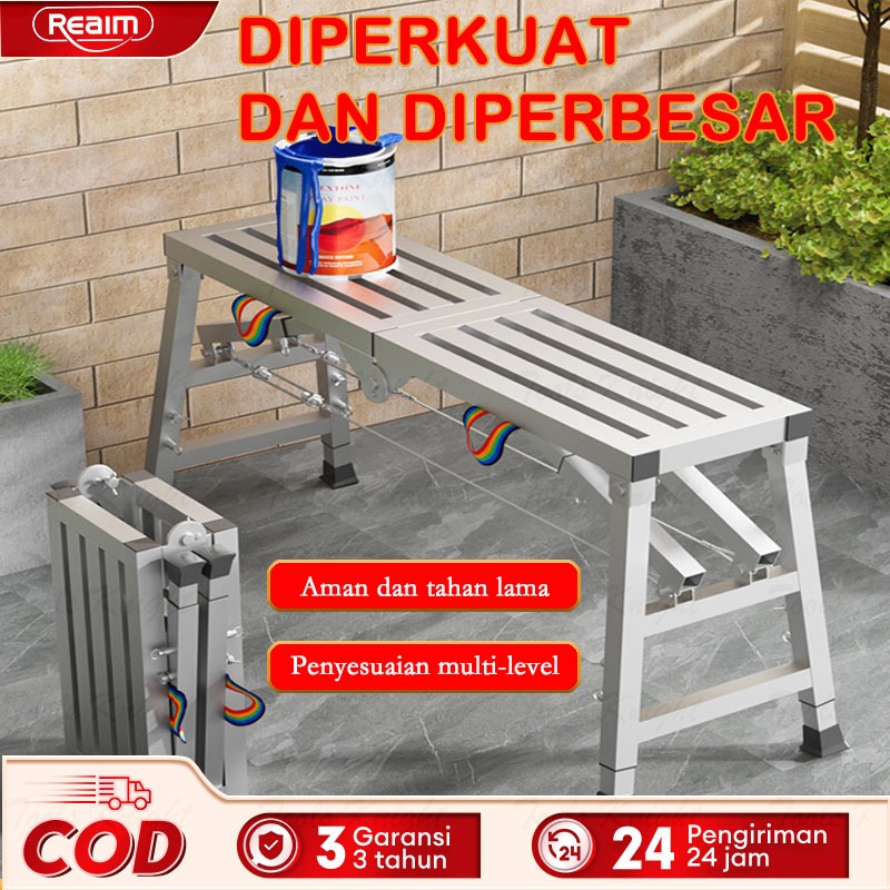 Jual Reaim Alat Cat Scaffolding Steger Perancah Baru Tangga Lipat tebal ...