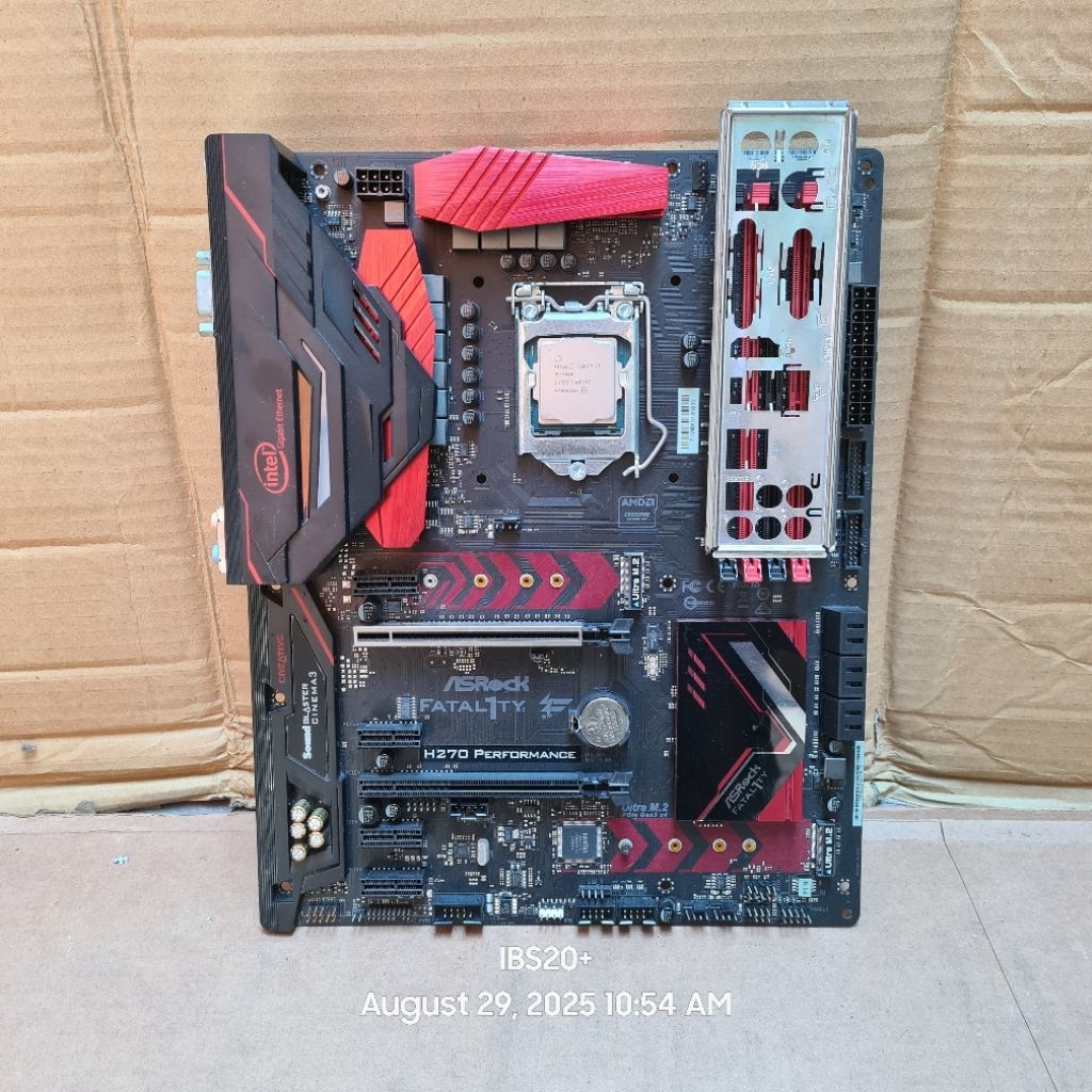 Jual PAKET CORE I5 7500 WITH MAINBOARD ASROCK FATALITY H270 PERFORMANCE ...