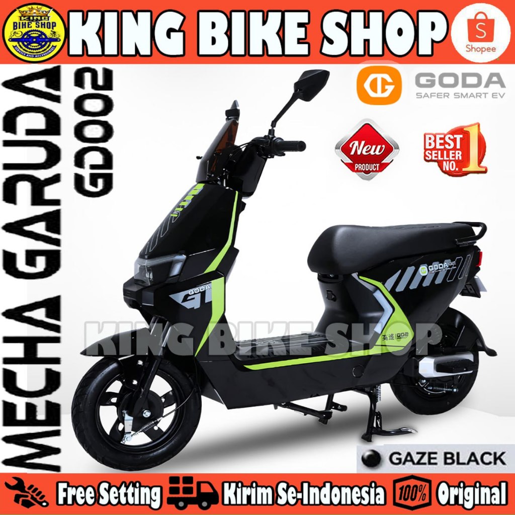 Jual Sepeda Listrik GODA GD 002 MECHA GARUDA 48V 12AH 48V/12AH Selis ...