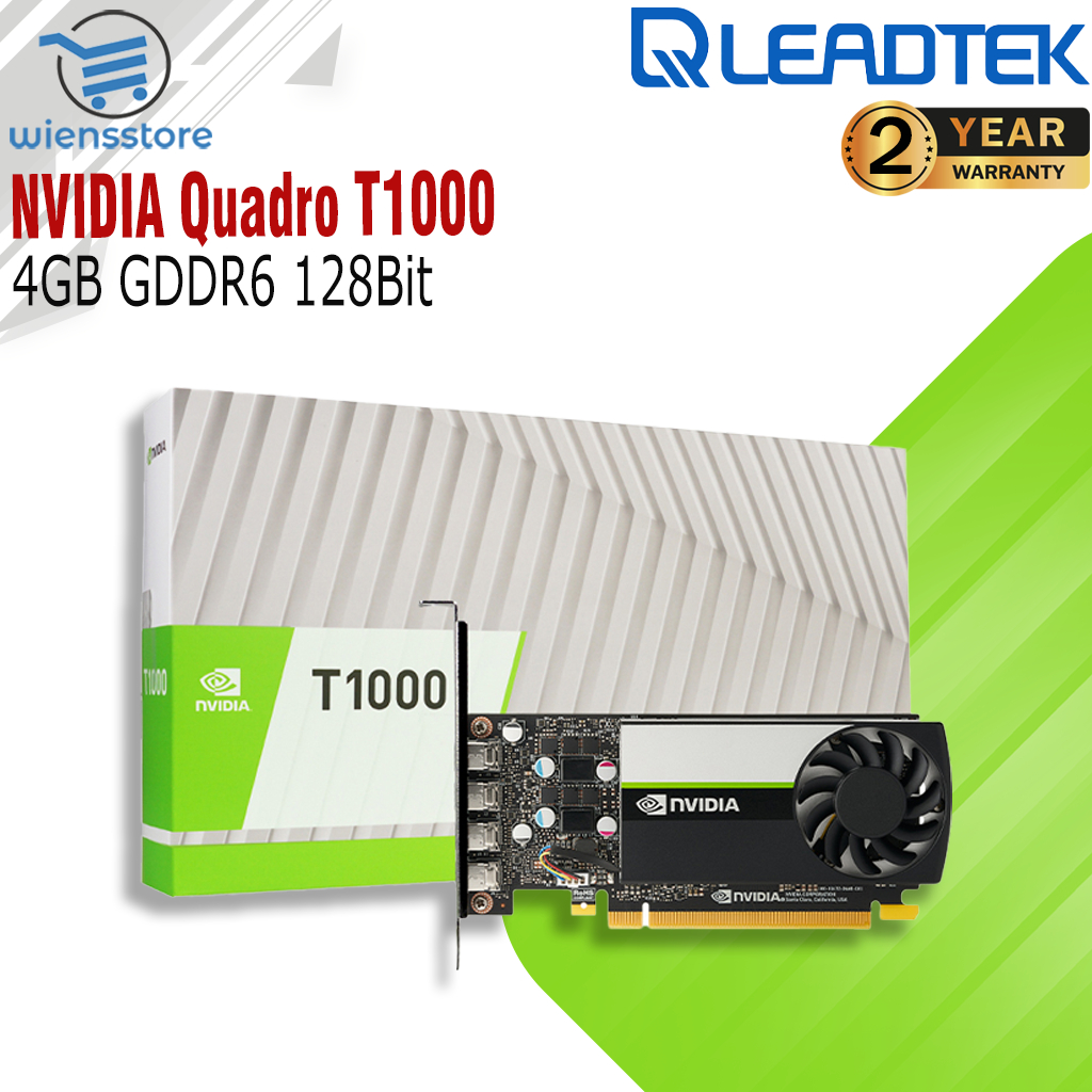 Jual LEADTEK NVIDIA QUADRO T1000 4GB GDDR6 128Bit | Shopee Indonesia