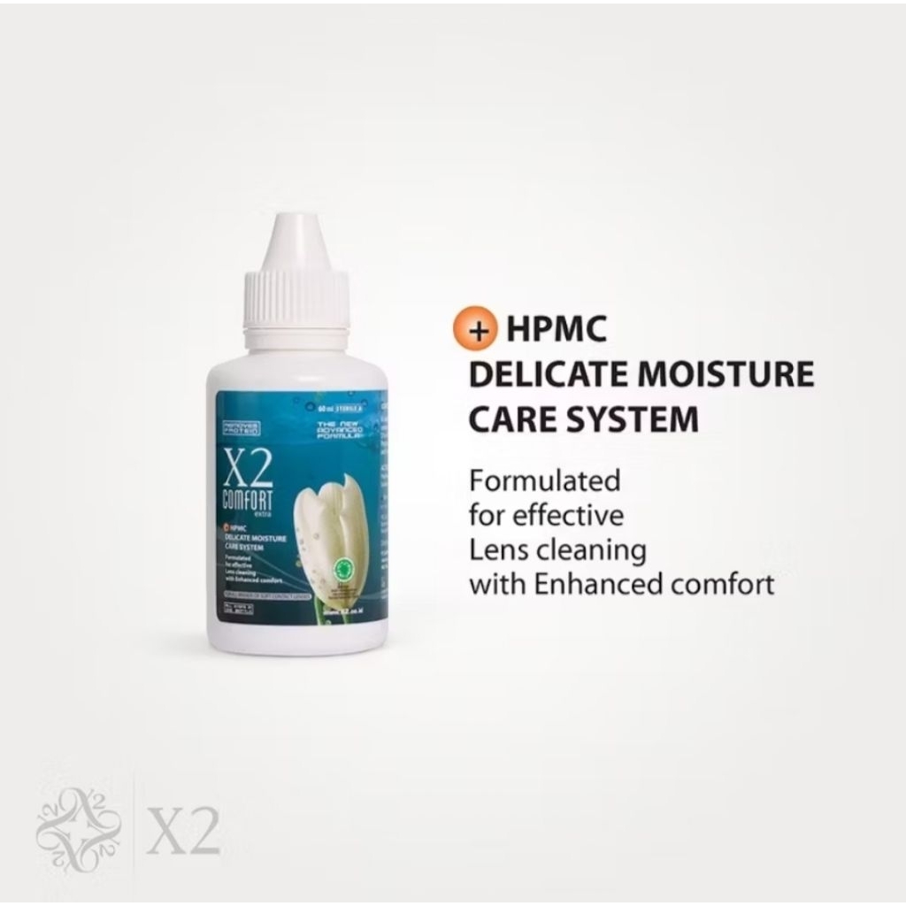 Jual Cairan Pembersih Softlens 60ml by X2 | Shopee Indonesia