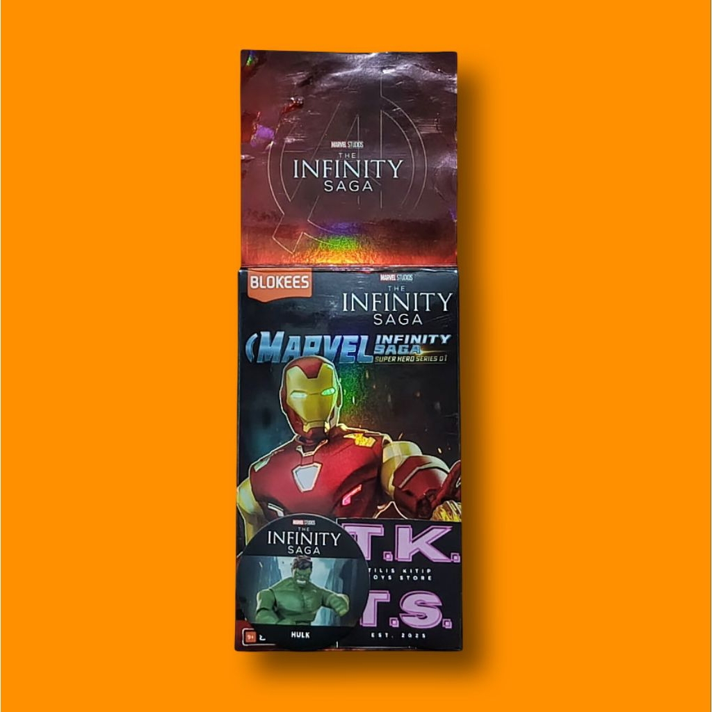Jual Blokees Hulk Marvel Infinity Saga 01 Baru Belum Rakit | Shopee ...