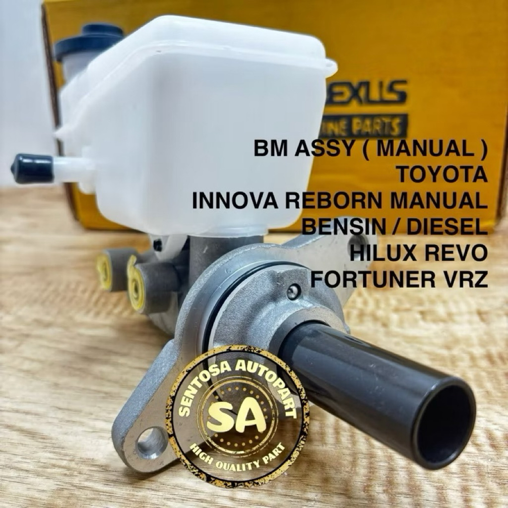 Jual BM ASSY MASTER REM ATAS MANUAL TOYOTA INNOVA REBORN MANUAL HILUX ...