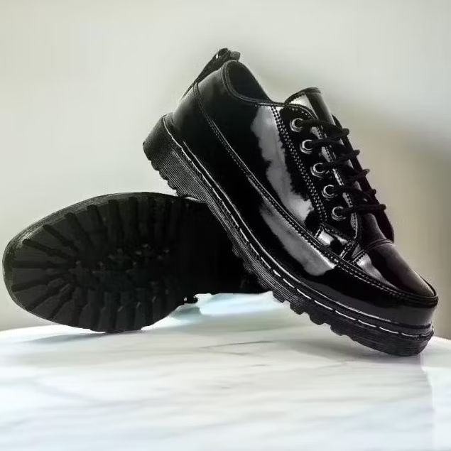 Jual Sepatu Pantofel Pria Hitam, Model Classic Premium, Sol Kuat Anti ...