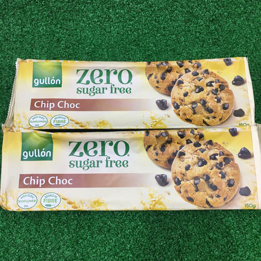 Jual Gullon Chip Choco Zero Sugar Free Kukis Dengan Cokelat Chips 150gr ...