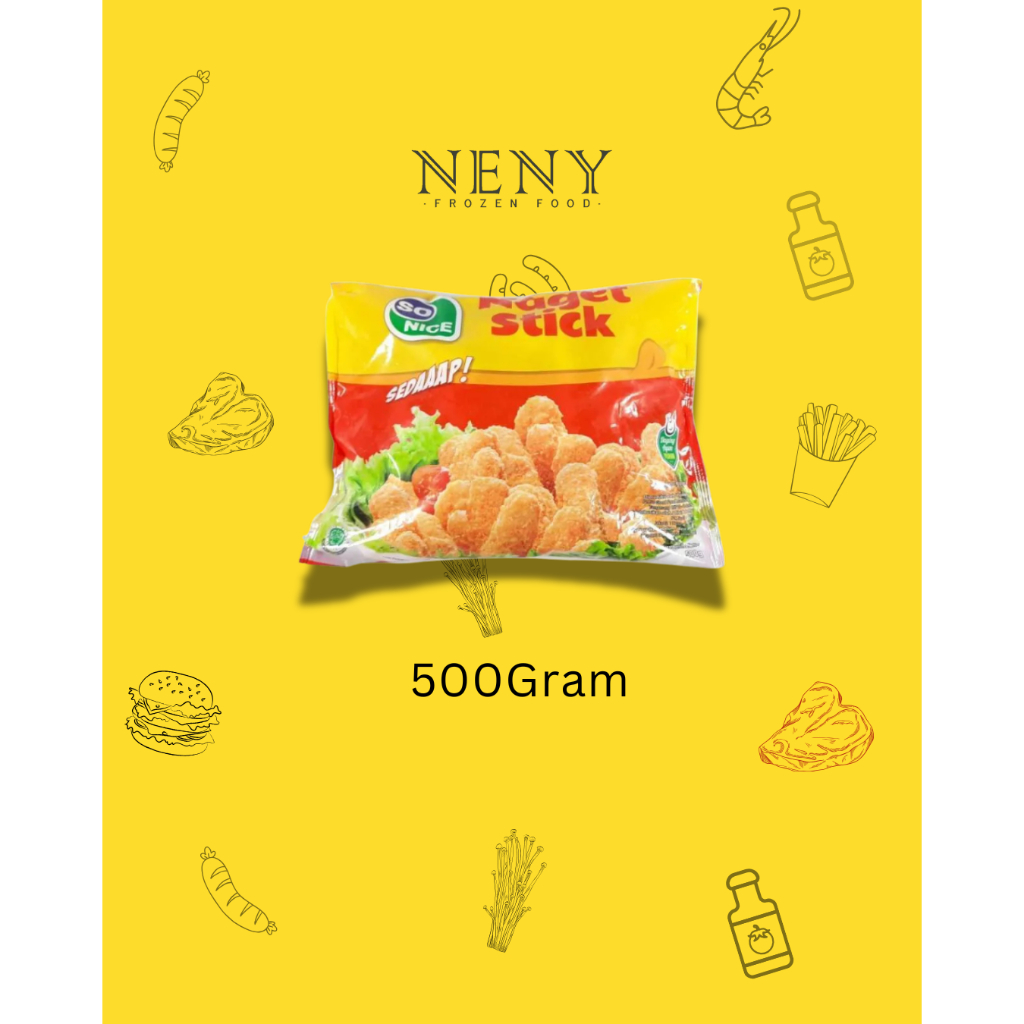 Jual CHICKEN NUGGET SO NICE 500GRAM | Shopee Indonesia