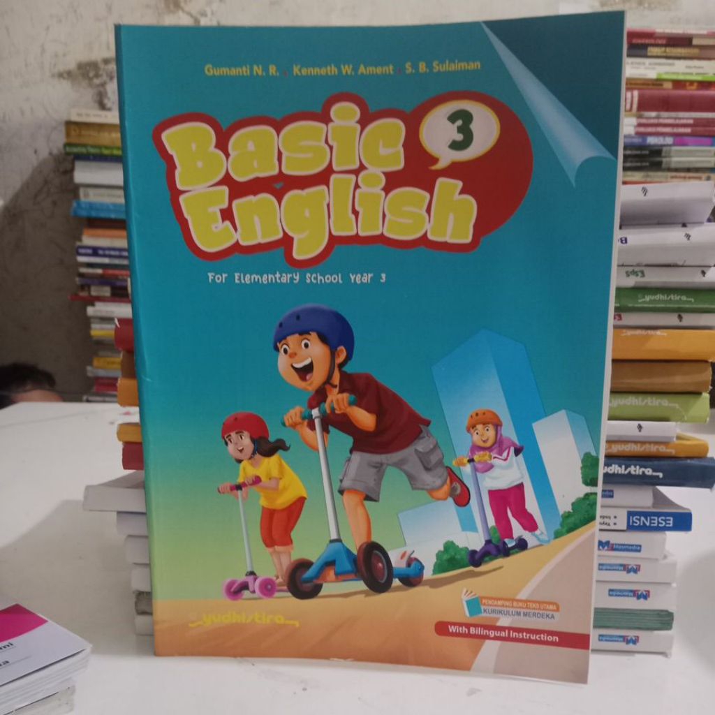 Jual buku Basic English (Bahasa Inggris) SD kelas 3 penerbit yudhistira ...
