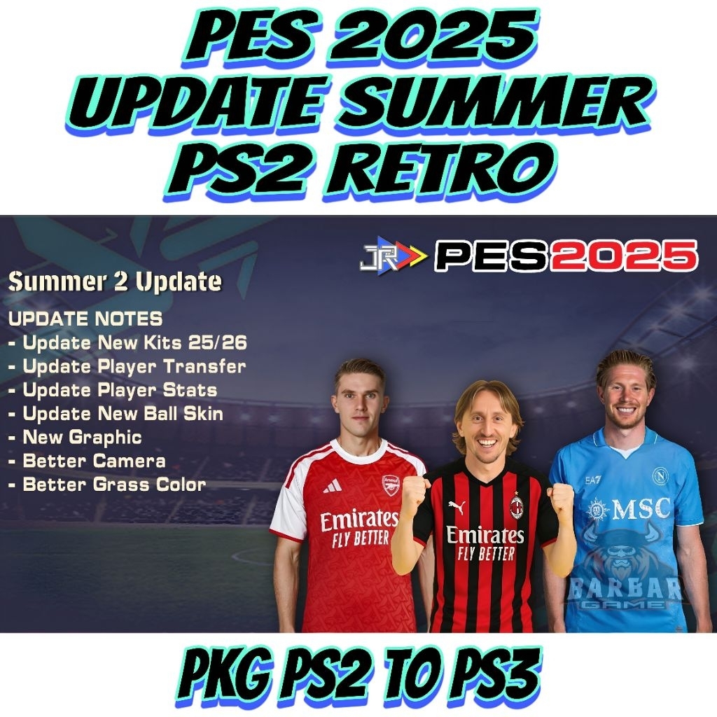 Jual Link Game PS2 PS3 - PES 2025 PS2 - sedia game ps3 cfw hfw hen ...