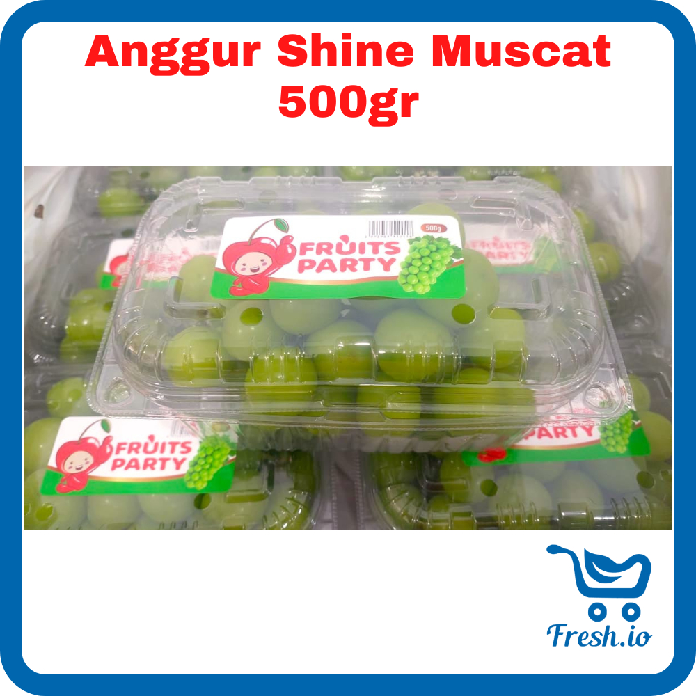 Jual Anggur Shine Muscat 500gr | Shopee Indonesia
