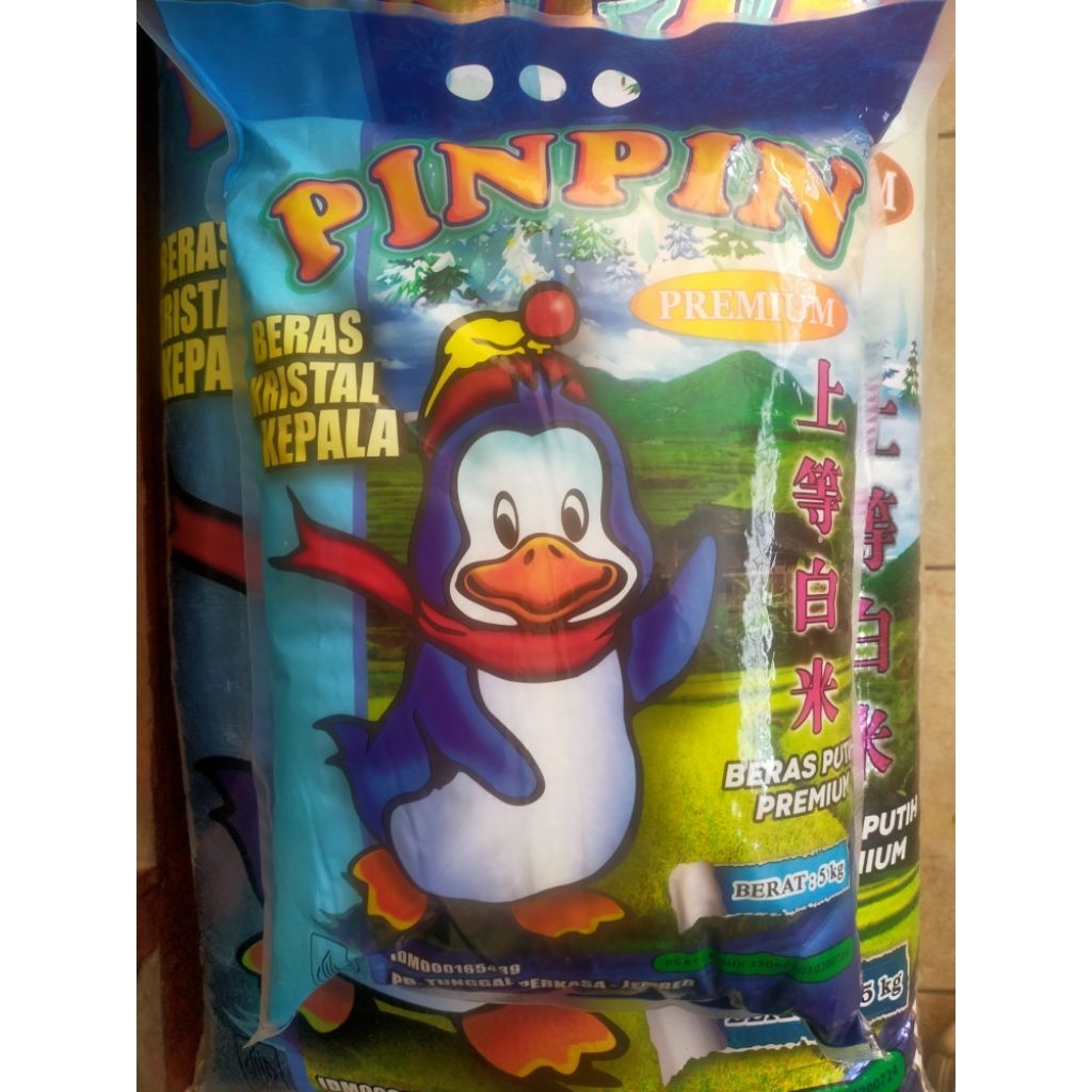 Jual Promo Beras Pinpin 5kg Kena Voucher jadi 70rb'an (Dikirim Langsung ...