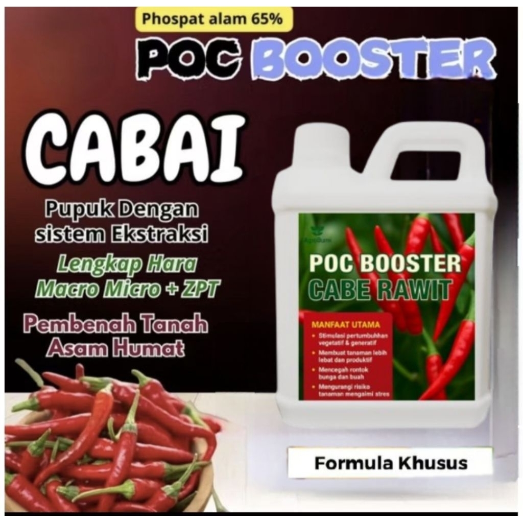 Jual Pupuk Cabai Cepat Berbuah Lebat, Booster penyubur tanaman daun dan ...