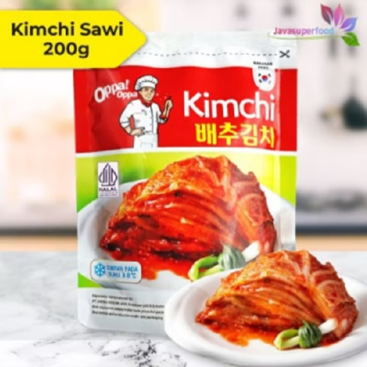 Jual Java Superfood Kimchi 200gr - 1kg (sawi putih fermentasi makanan ...