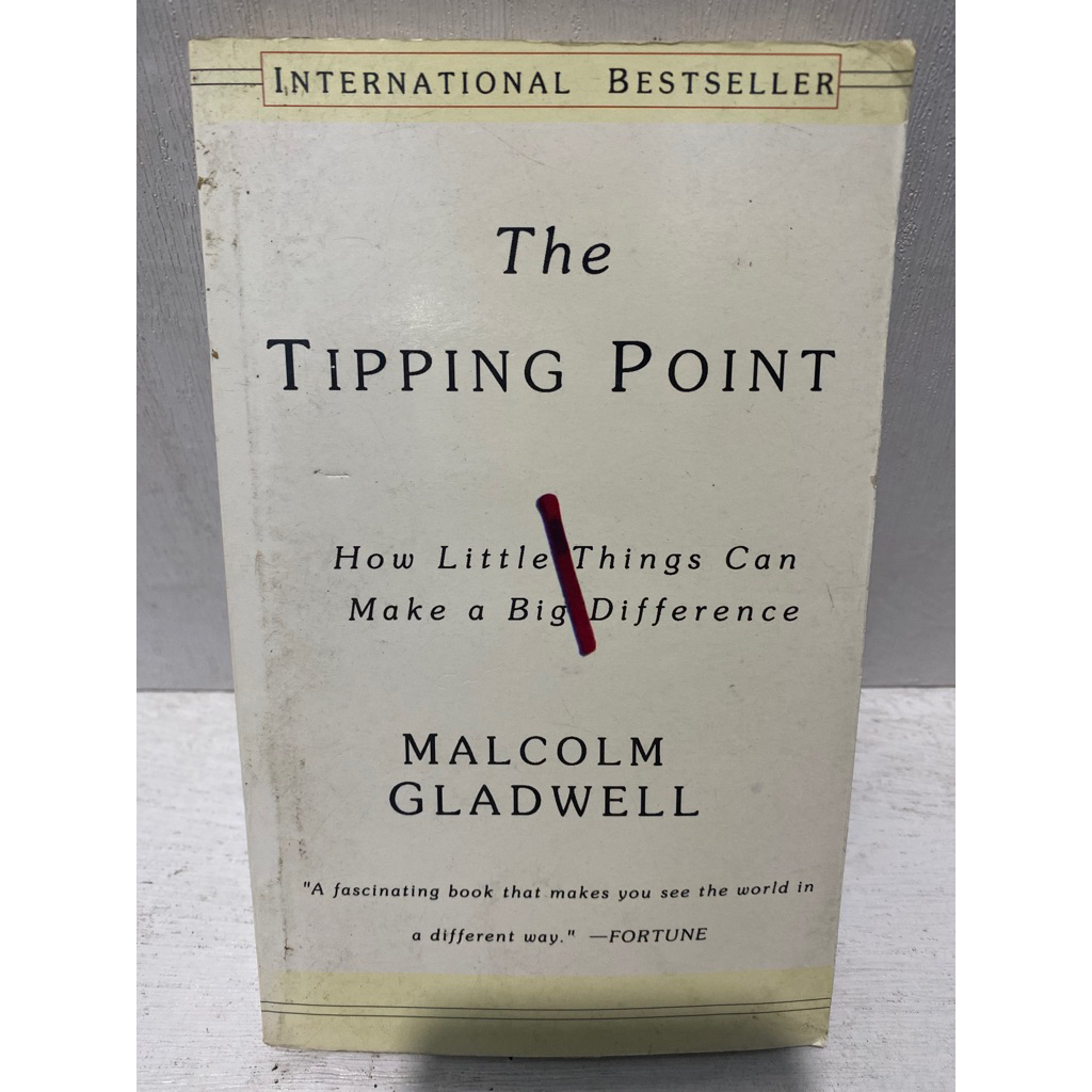 Jual Buku Original THE TIPPING POINT - MALCOLM GLADWELL | Shopee Indonesia