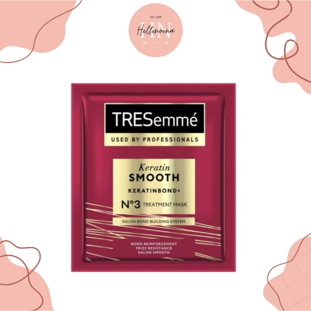 Jual TRESEMME - Keratin Smooth Bond Building Treatment Hair Mask 30gr ...