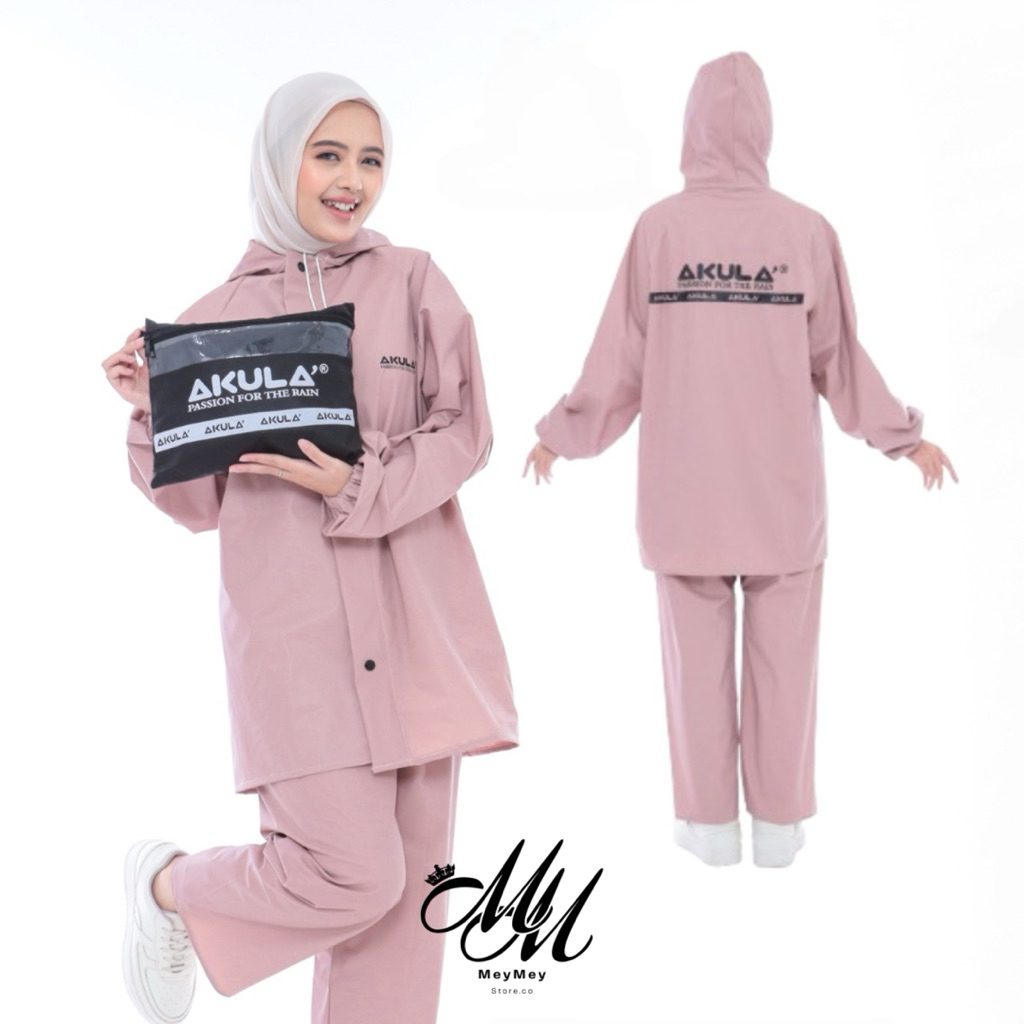 Jual Jas Hujan Akula Mantel Pria Wanita Bahan PVC Anti Rembes | Shopee ...