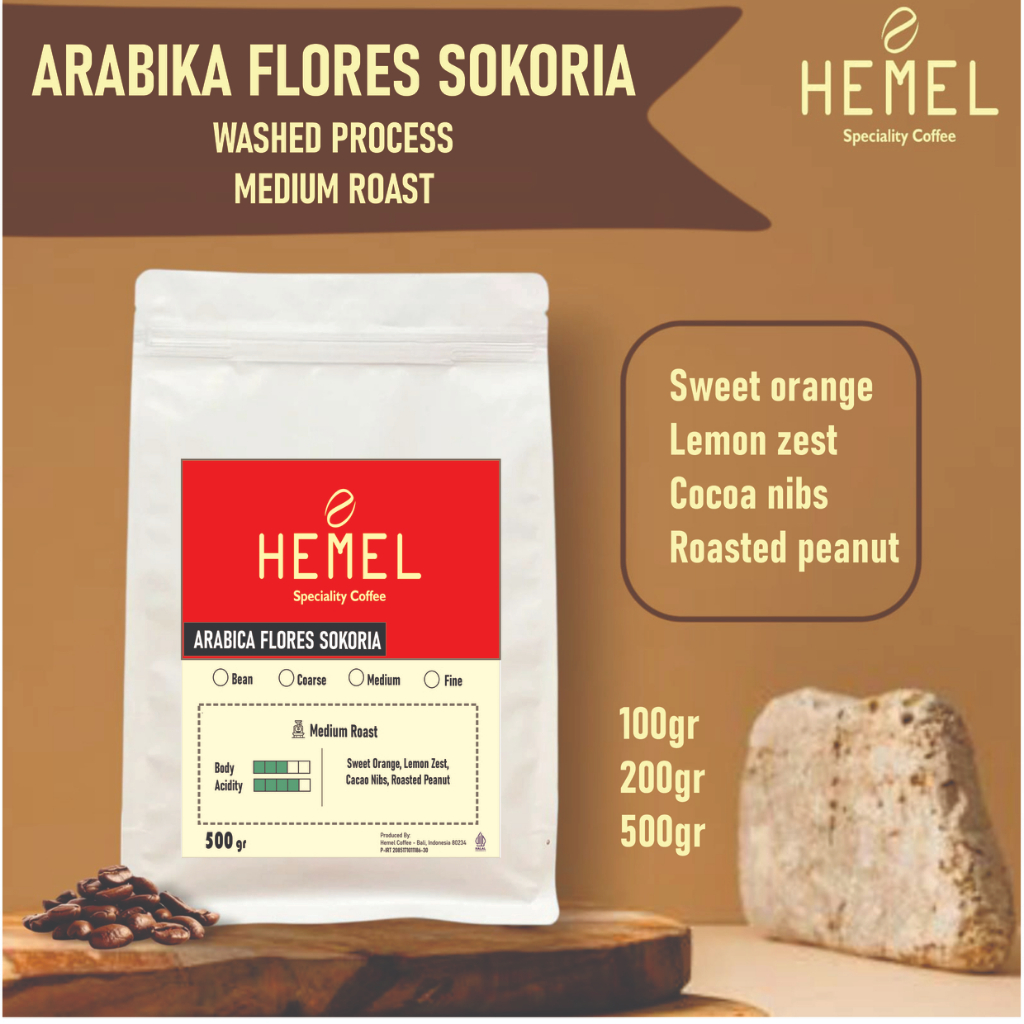 Jual Hemel Coffee - Kopi Arabika Flores Sokoria Specialty – Biji Kopi ...