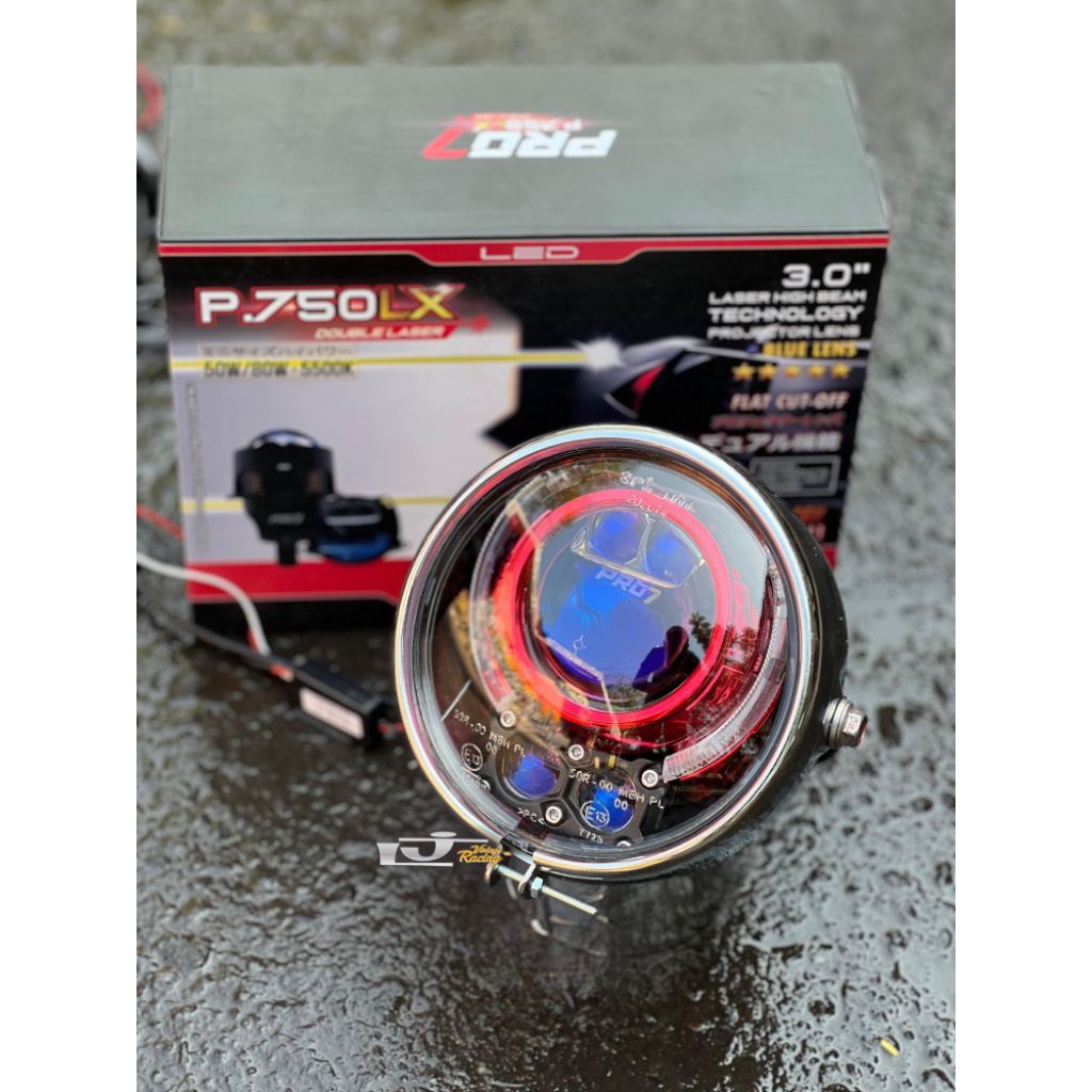 Jual BILED PRO7 CB 125 DAN CD DAY MINILASER HAPAG 2 MATA DEVIL RGB ...