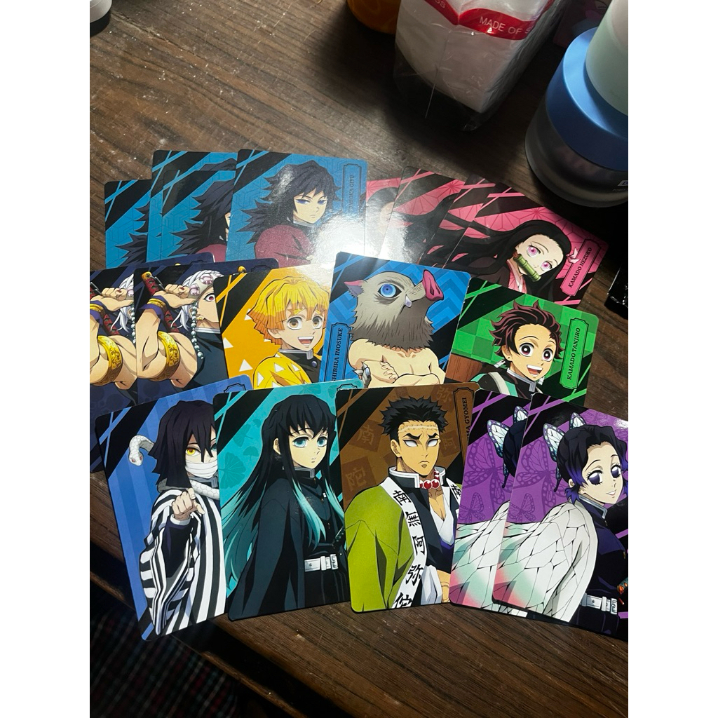 Jual FLASH SALE 9.9‼️ CHATIME X DEMON SLAYER COLLECTIBLE CARDS DEMON ...
