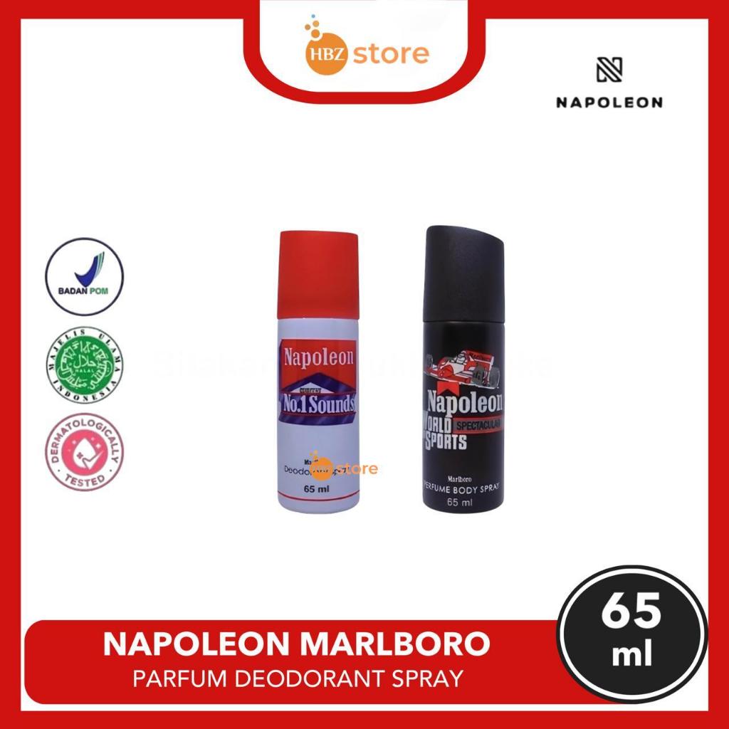 Jual Marlboro Napoleon Parfum Deodorant Spray Pria 65ML - Hitam dan ...