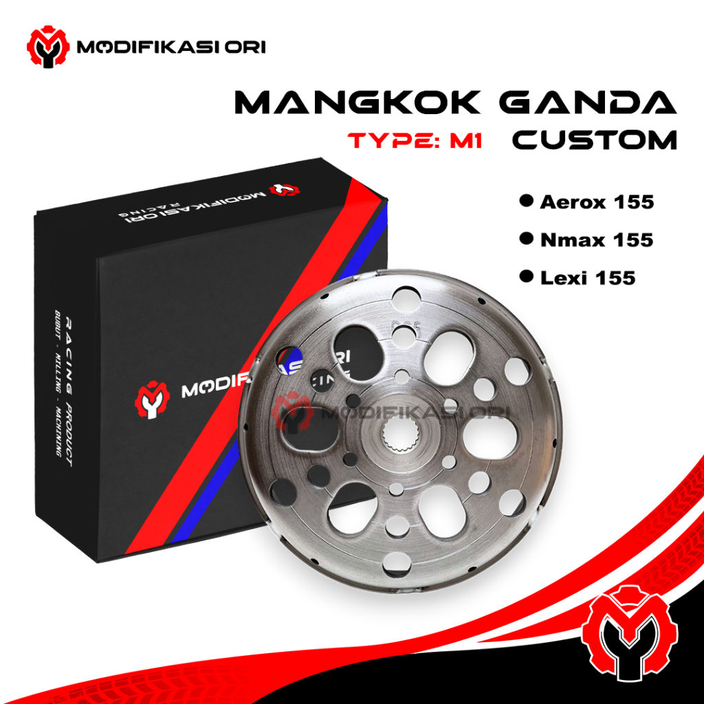 Jual Mangkok Kampas Ganda Custom Nmax 155-Aerox 155 Solusi Gredeg ...