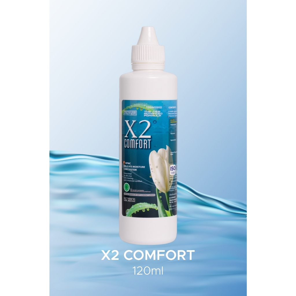 Jual Cairan Softlens X2 Comfort 120ML | Shopee Indonesia