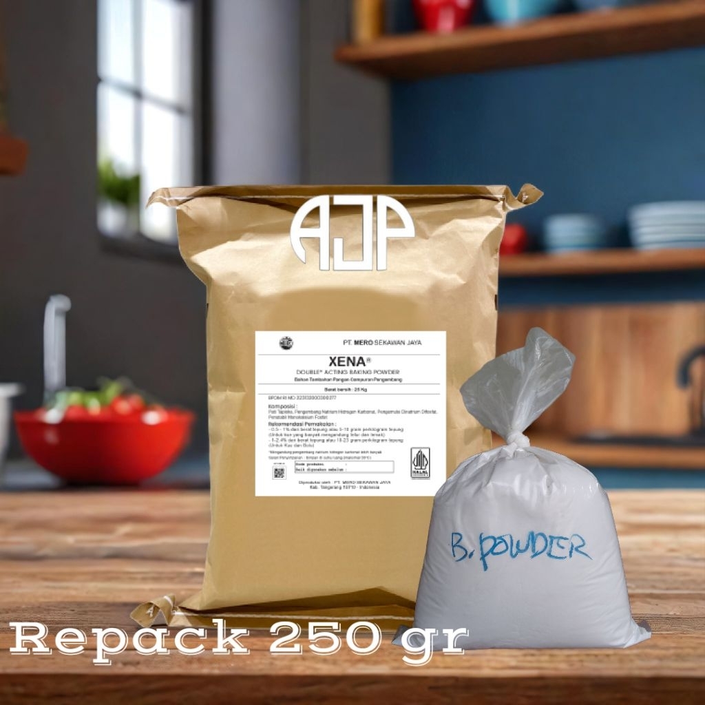 Jual Baking Powder XENA Double Acting | Kemasan Repack 250 gram ...