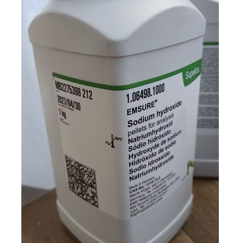 Jual NaOH 5Kg Natrium Hidroksid For Analysis repack 500gr | Shopee ...