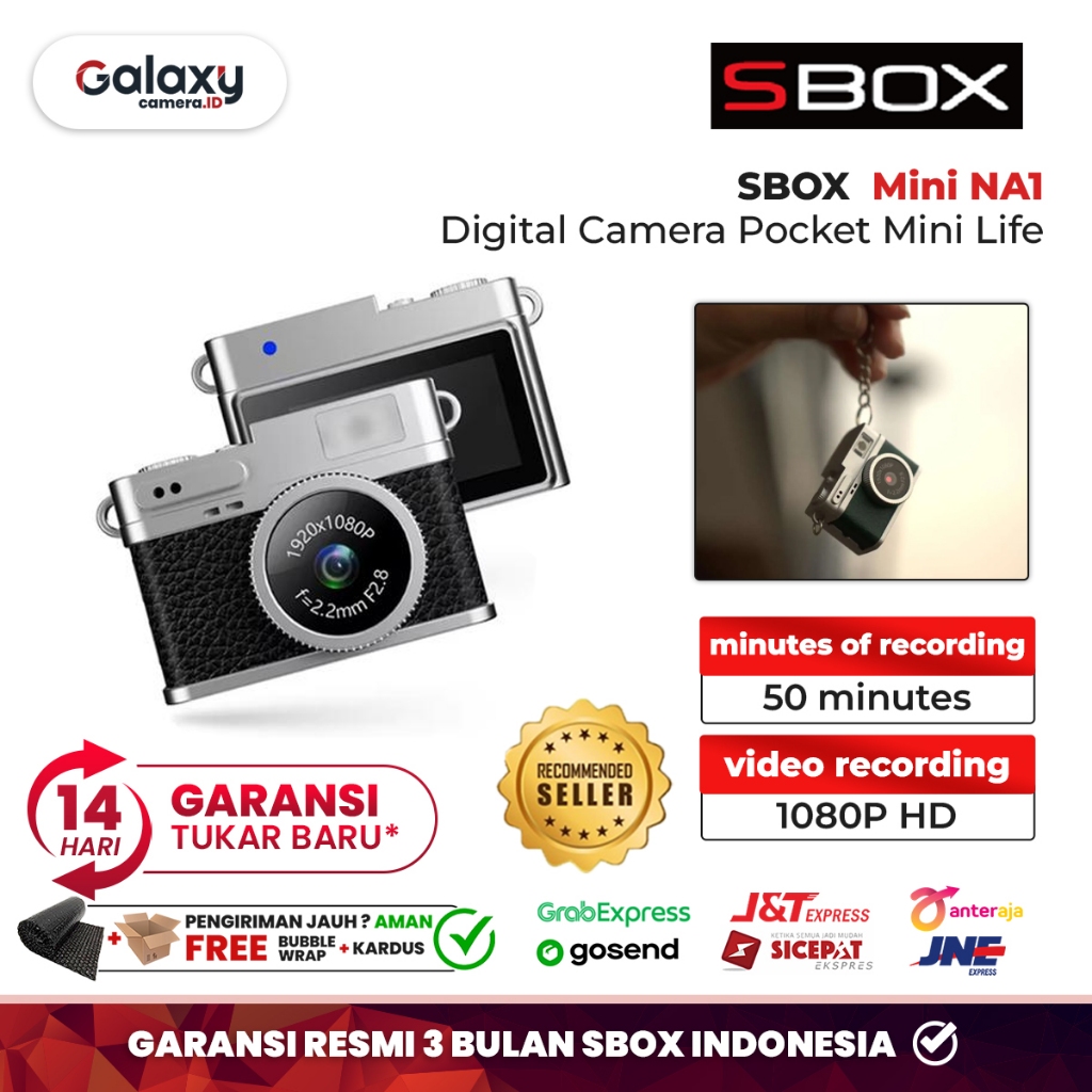 Jual SBOX Mini NA1 Digital Camera Pocket SBOX NA 1 Mini Life Kamera Garansi Resmi | Shopee Indonesia