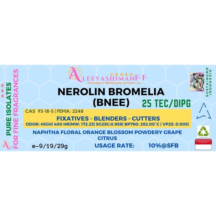 Jual AleeyashimanFF-BNE01 – β-Naphthyl Ethyl Ether (Nerolin Bromelia ...