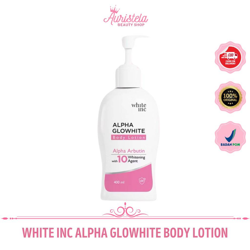 Jual WHITE INC ALPHA GLOWHITE BODY LOTION | Shopee Indonesia