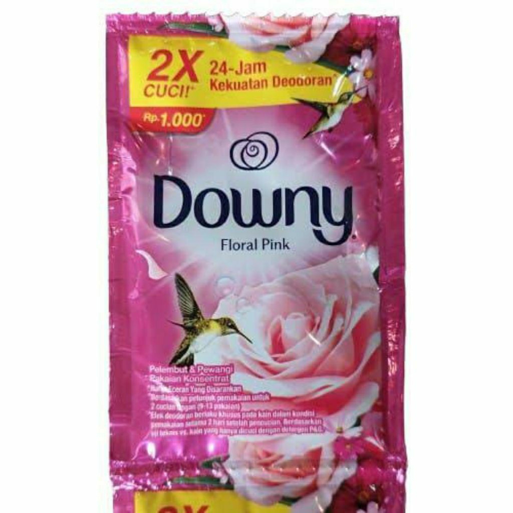 Jual [6 Sachet] Downy Pelembut & Pewangi Pakaian 19ml 1000an | Shopee ...