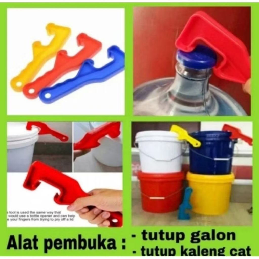 Jual pembuka tutup galon / pembuka tutup cat / ember cat dll | Shopee ...