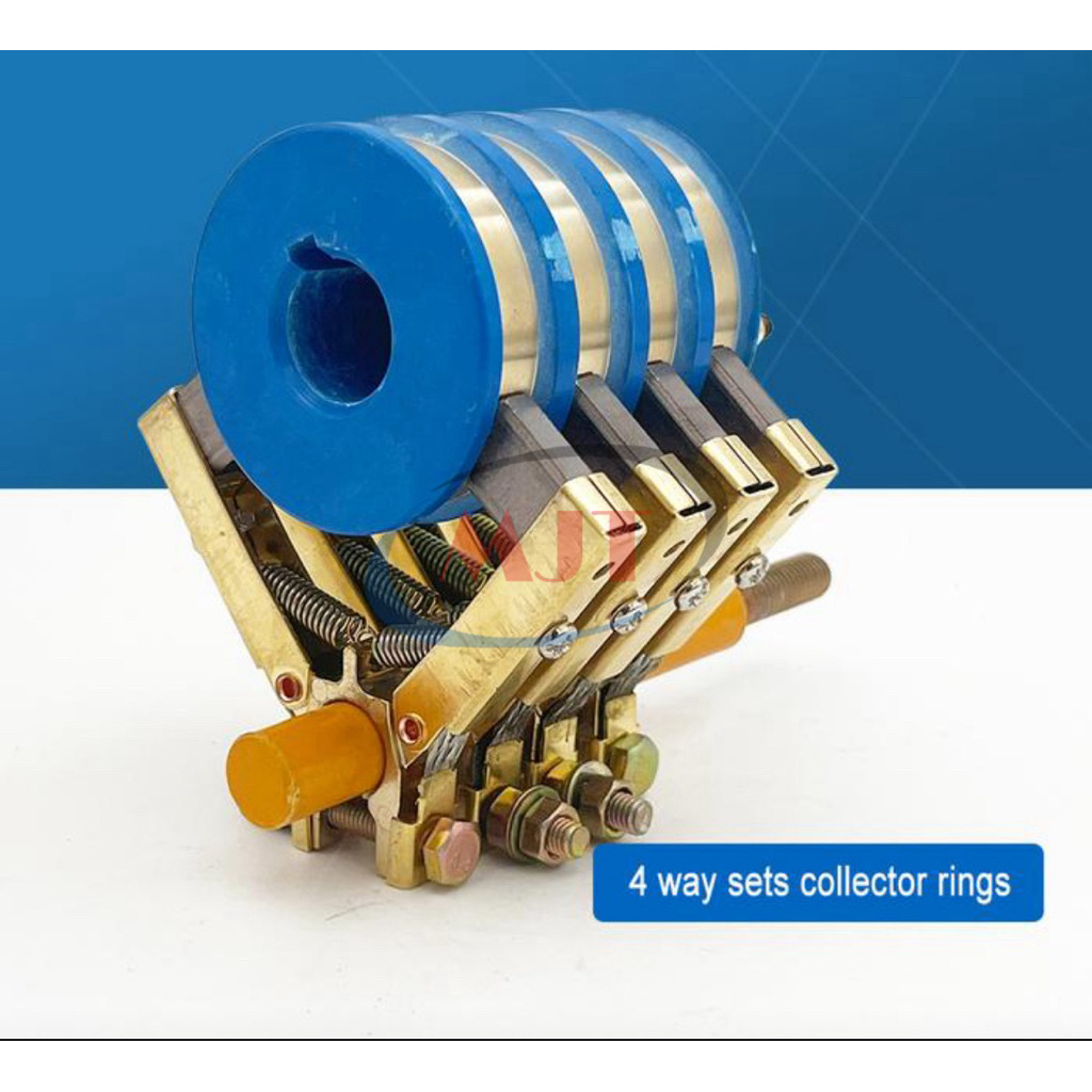 Jual conductive slip ring 4way with carbon brush(1set) | Shopee Indonesia