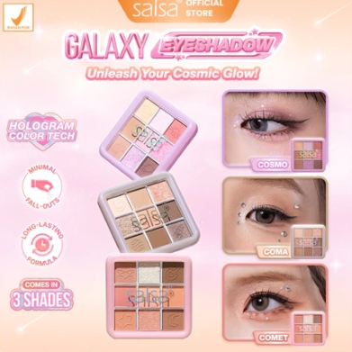 Jual SALSA Galaxy Eyeshadow – Palette Eyeshadow | Make Up Douyin Korea ...