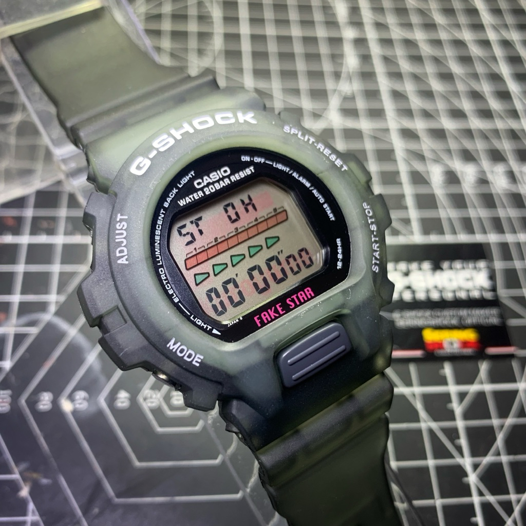 Jual Gshock DW6600 Collabs FAKE STAR Original Custom Strap Bezel Smoke ...