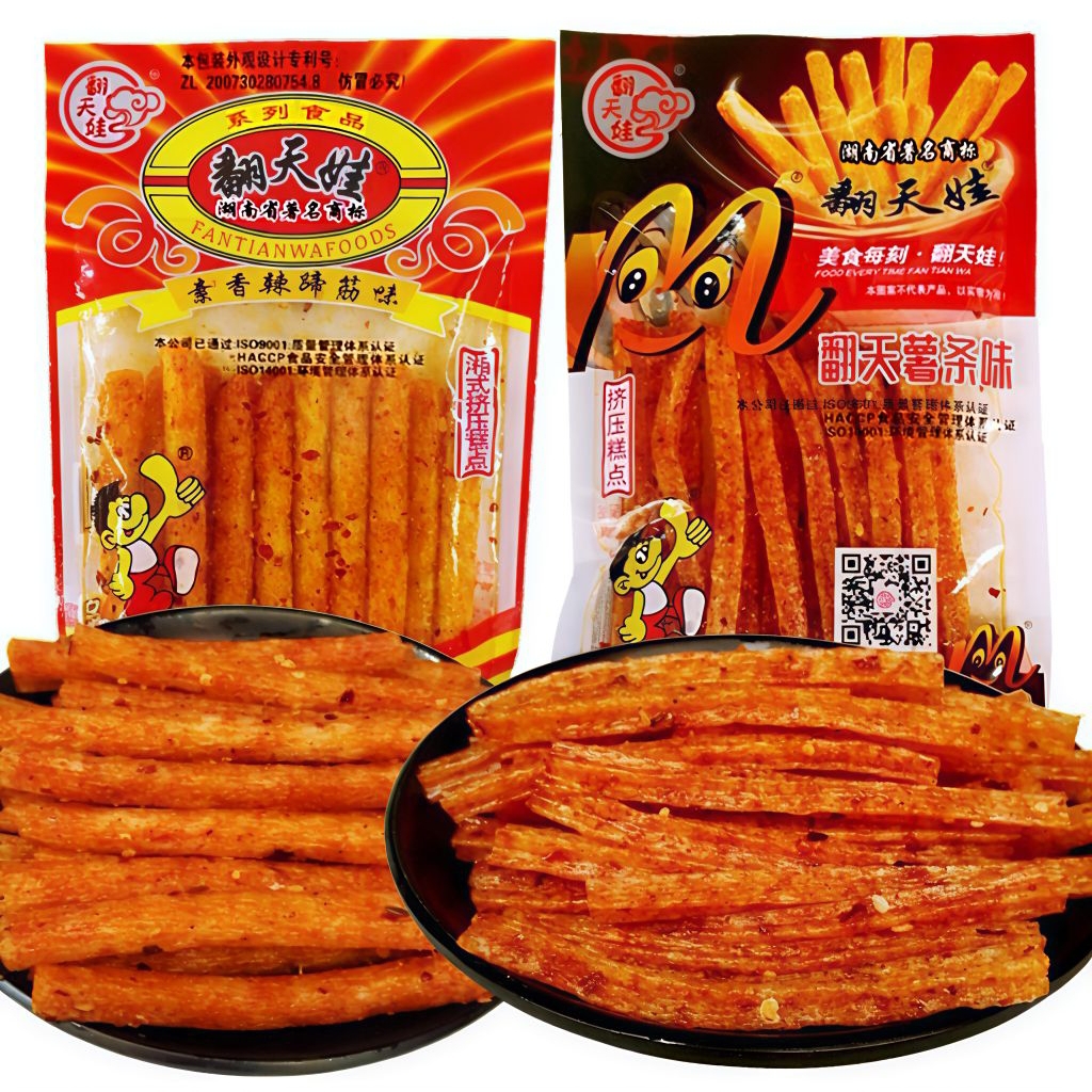 Jual [COD]Camilan Snack Stik Pedas Fan Tian Wa – Rasa Gurih Pedas ...