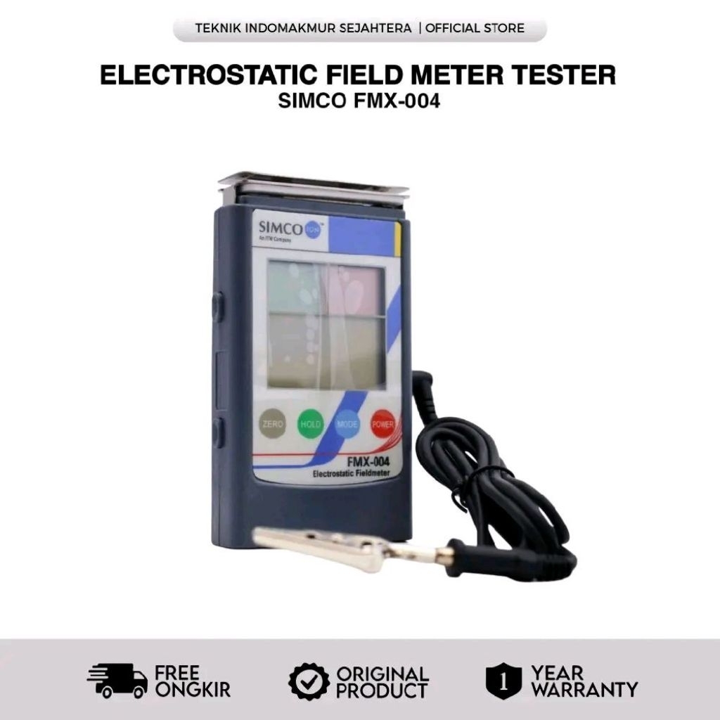 Jual SIMCO FMX-004 Handheld LCD Electrostatic Field Meter Static Tester ...