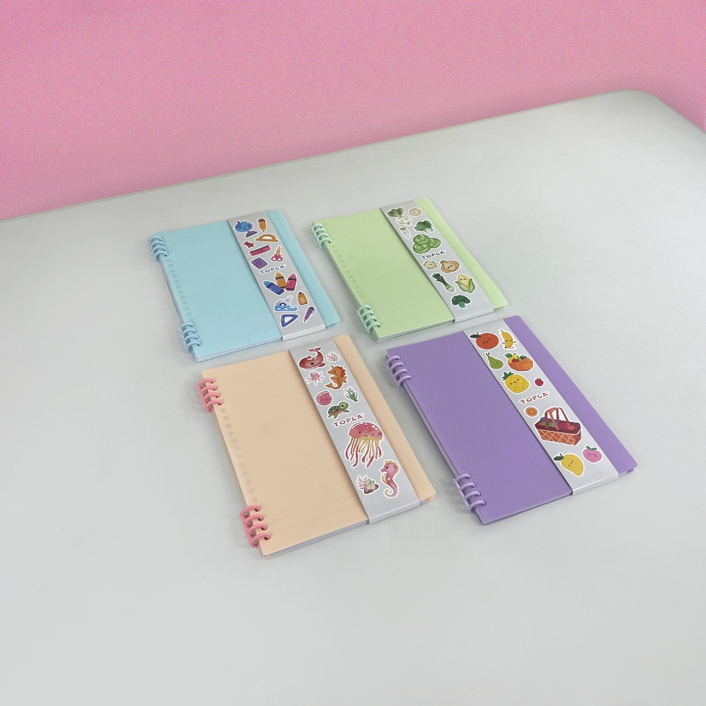 Jual Notebook A5 & B5 / Spiral Notebook isi 50 lembar / Buku Tulis ...