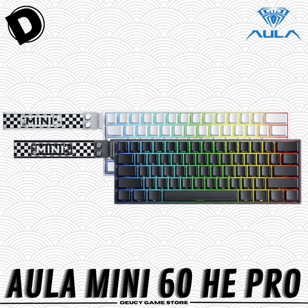 Jual AULA MINI 60 HE PRO Wireless Rapid Trigger Magnetic Switch ...