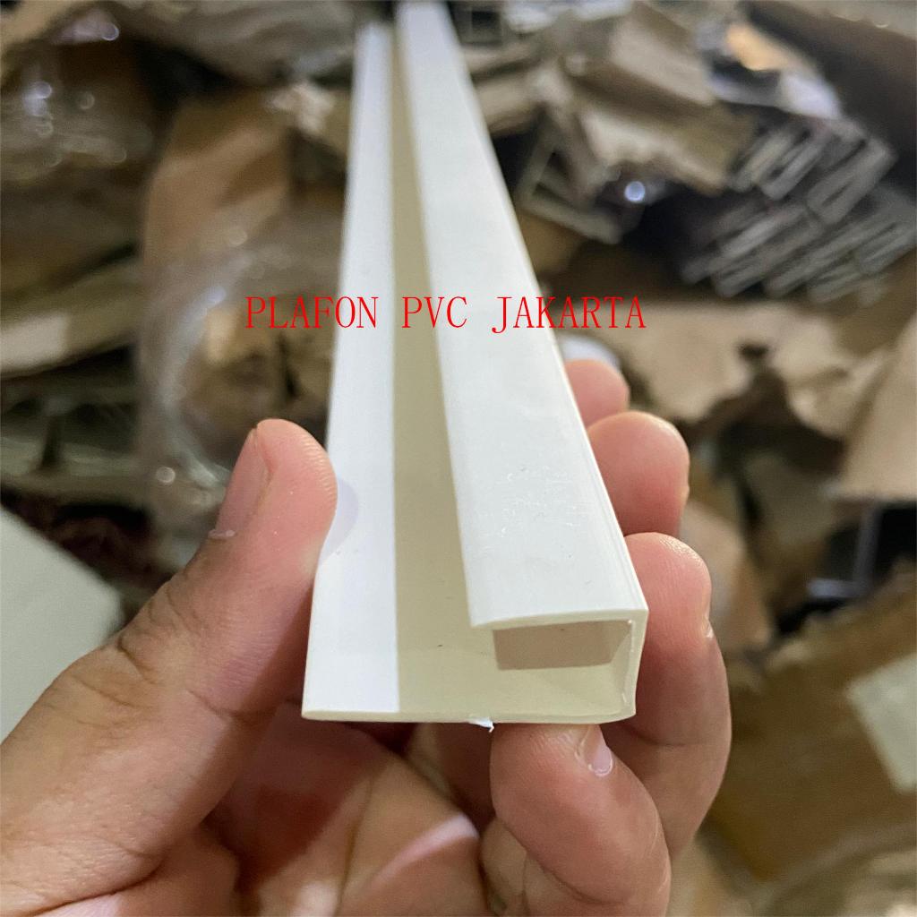 Jual List Tutup Drop Putih Plafon Pvc / Lebar 2cm / Panjang 4m - BT009 ...