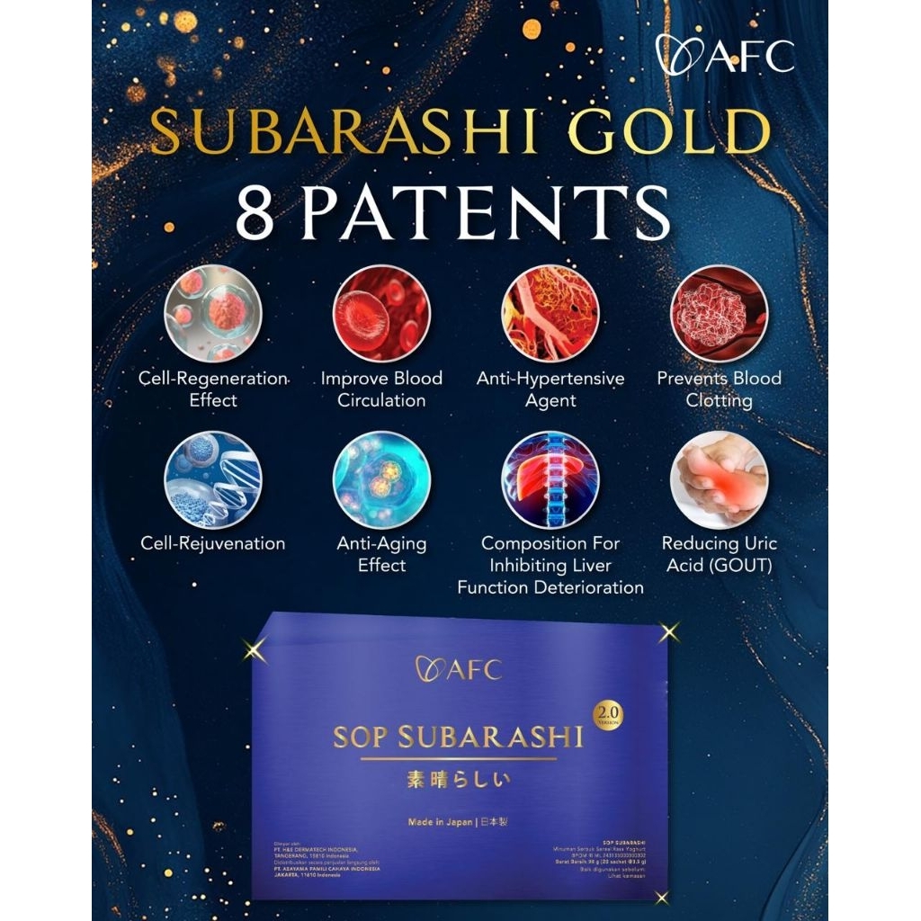 Jual AFC Subarashi Gold Utsukushhii Hikari Original Made in Japan ...