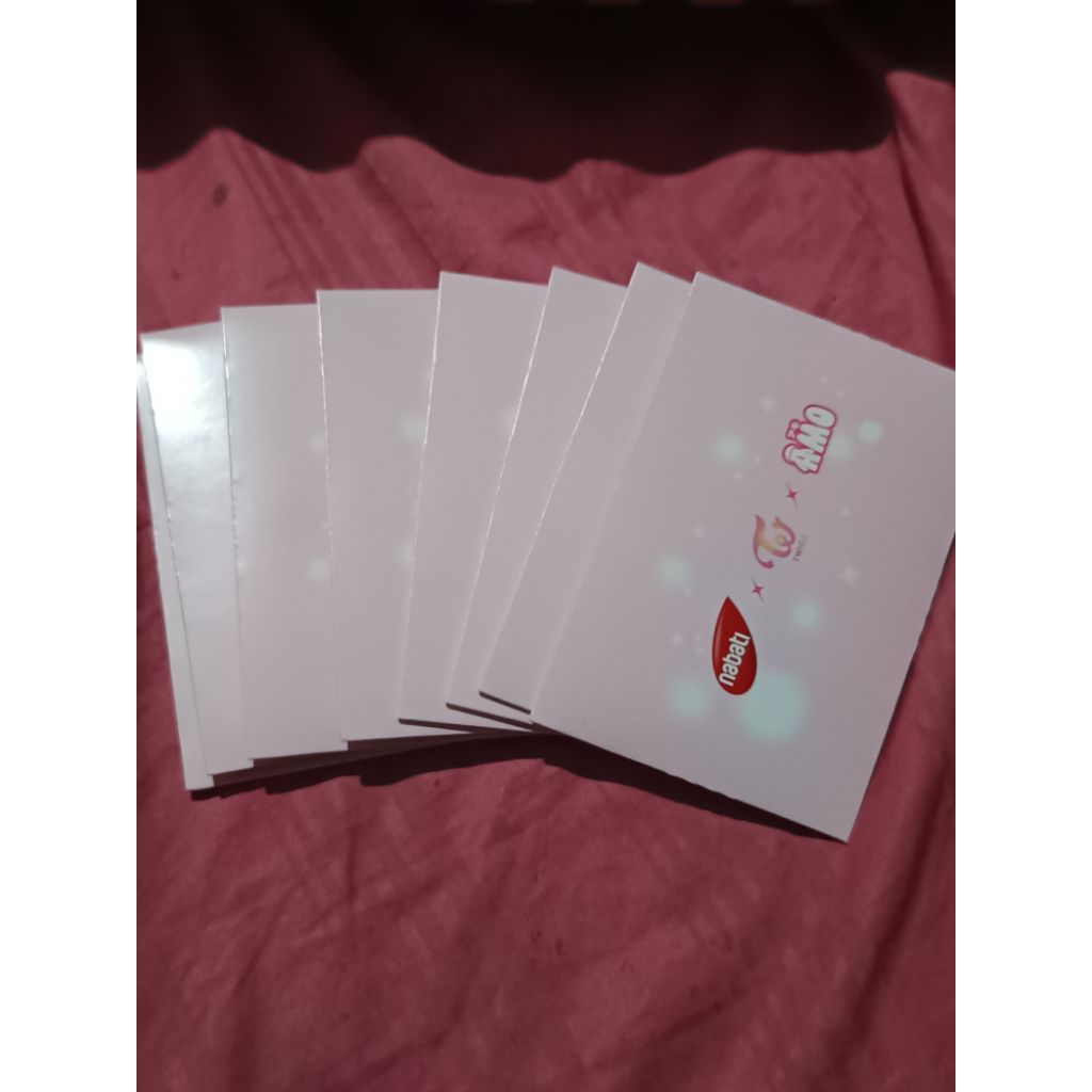 Jual READY Photocard PC Twice x AMO x Nabati Strawberry II OFFICIAL ...