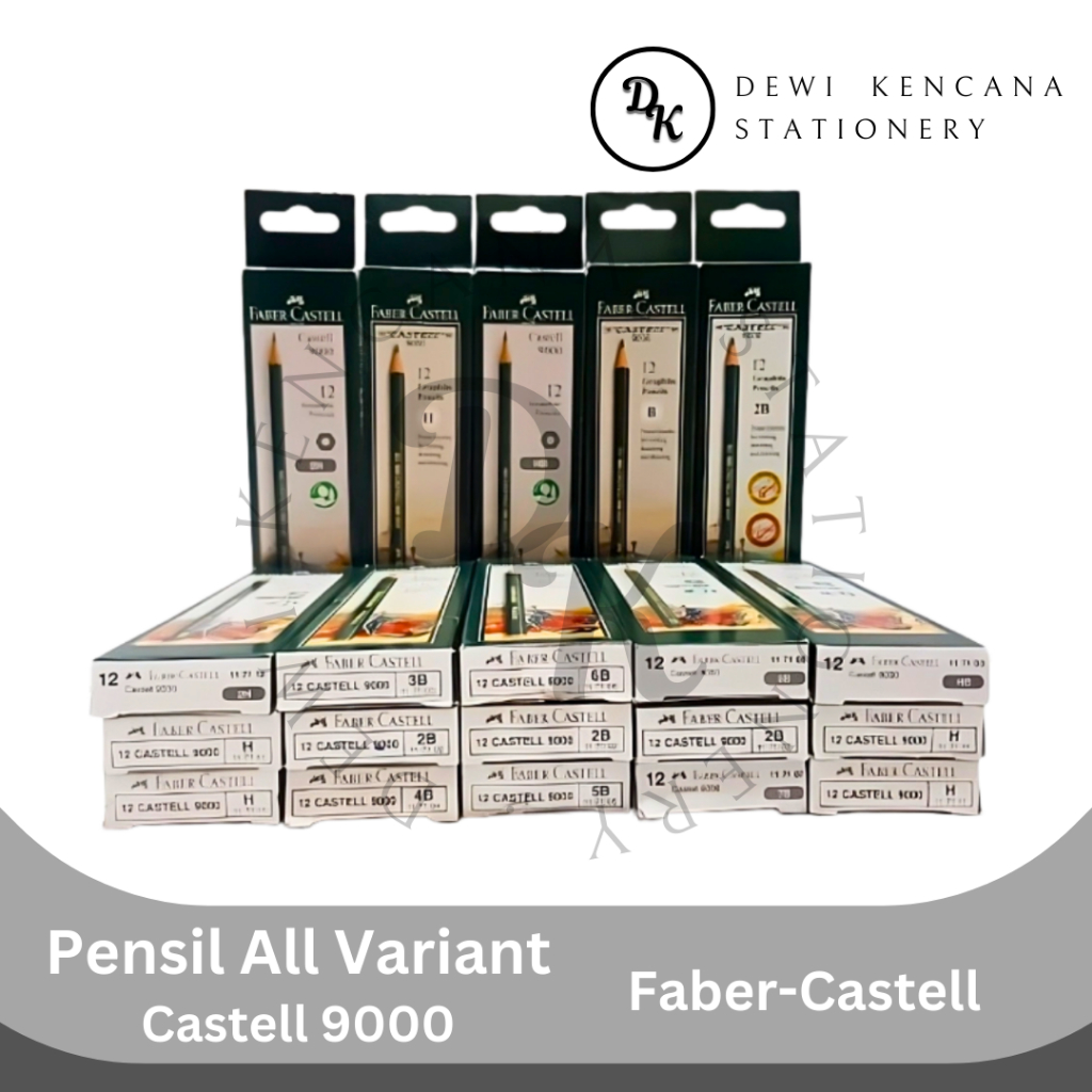 Jual Pensil Faber-Castell Castell 9000 All Variant | Shopee Indonesia