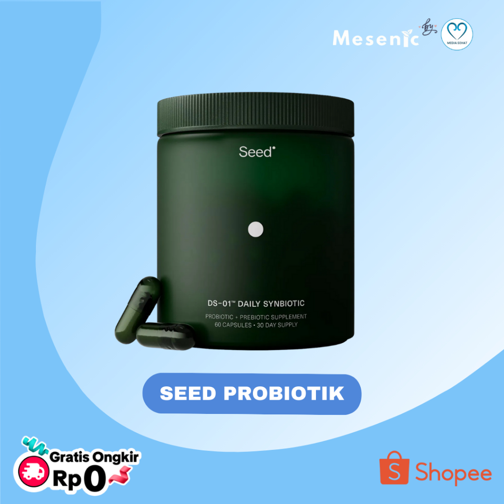 Jual Seed DS-01 Daily Synbiotic - Prebiotic and Probiotic (60 Capsules ...